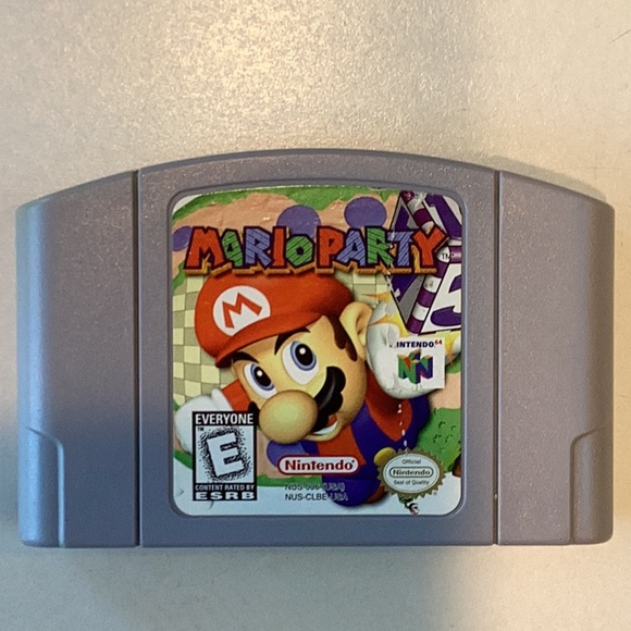 Nintendo | Other | Mario Party Nintendo 64 Game N64 Authentic | Poshmark